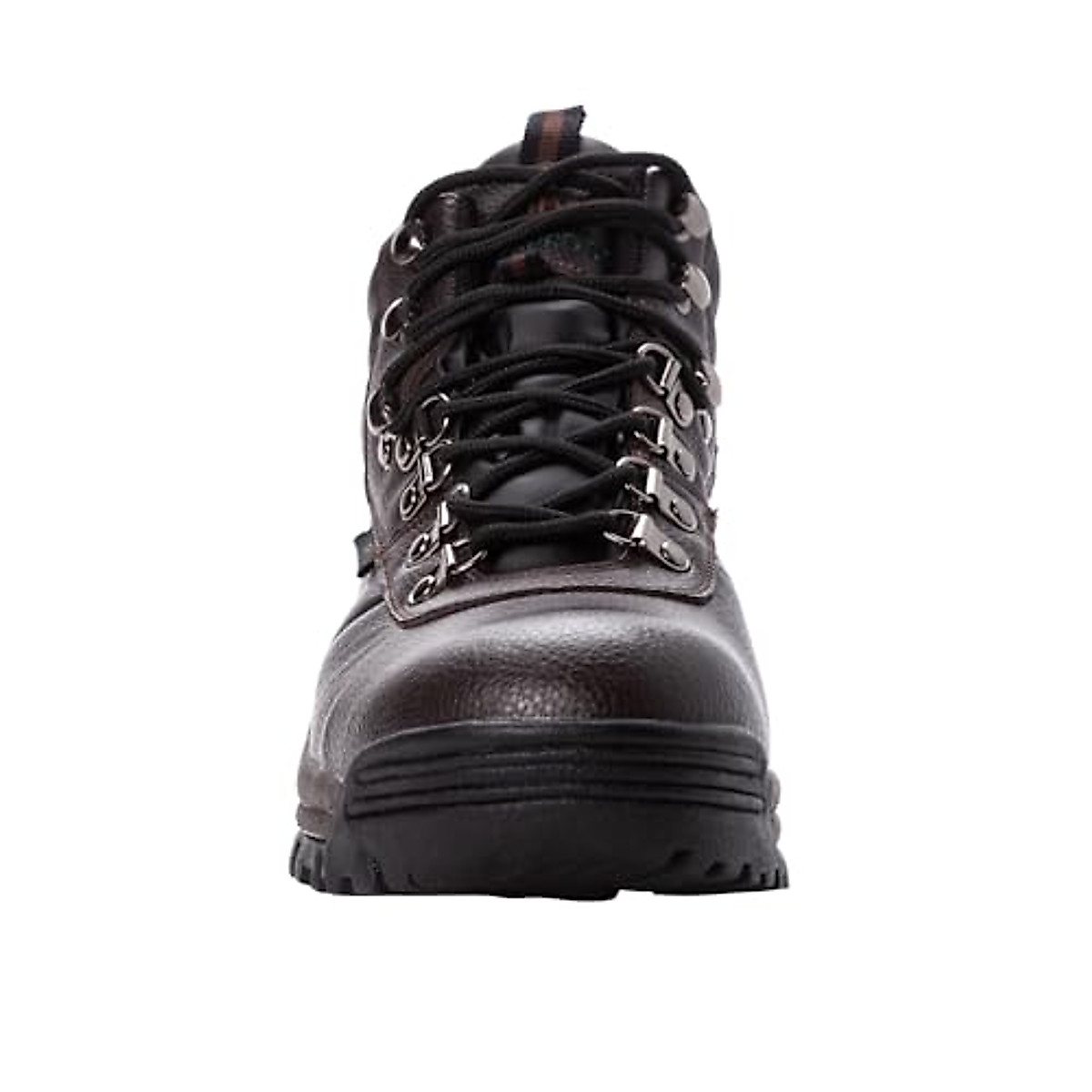 Propét Women's Shield Walker Construction Boot, Bronco Brown, 13 X-Wide