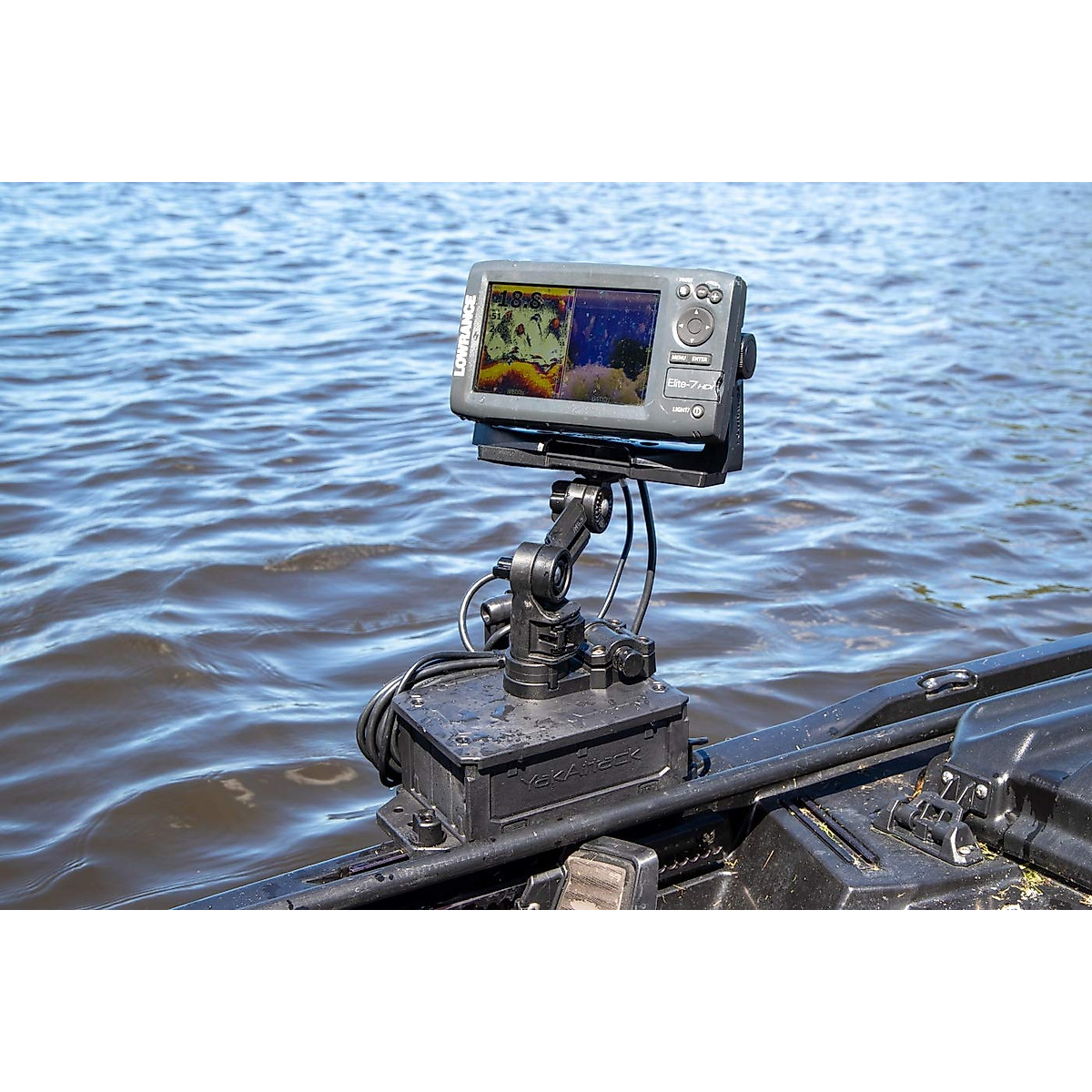 YakAttack CellBlok - Track Mounted Battery Box for Fish Finders (CLB-1002)