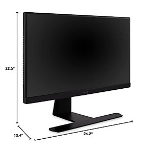 ViewSonic ELITE XG270QG 27 Inch 1440p 1ms 165Hz Gaming Monitor with GSYNC, IPS Nano Color, Elite Design Enhancements and Advanced Ergonomics for Esports