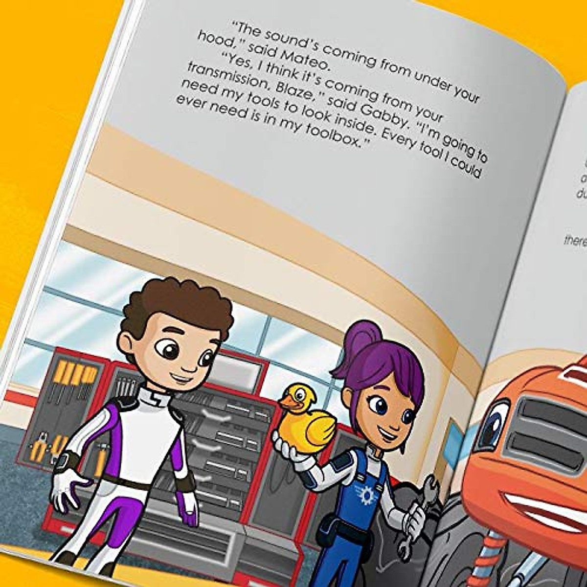 Blaze and The Monster Machines Personalized Book: Your Child and Blaze Catch Crusher (Large Softback)