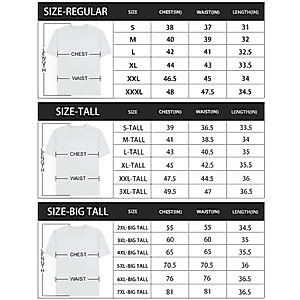 LETAOTAO Tall Mens Workout Shirts Hipster Slim Fit T-Shirts Longline Drop Cut Gym Muscle Tee