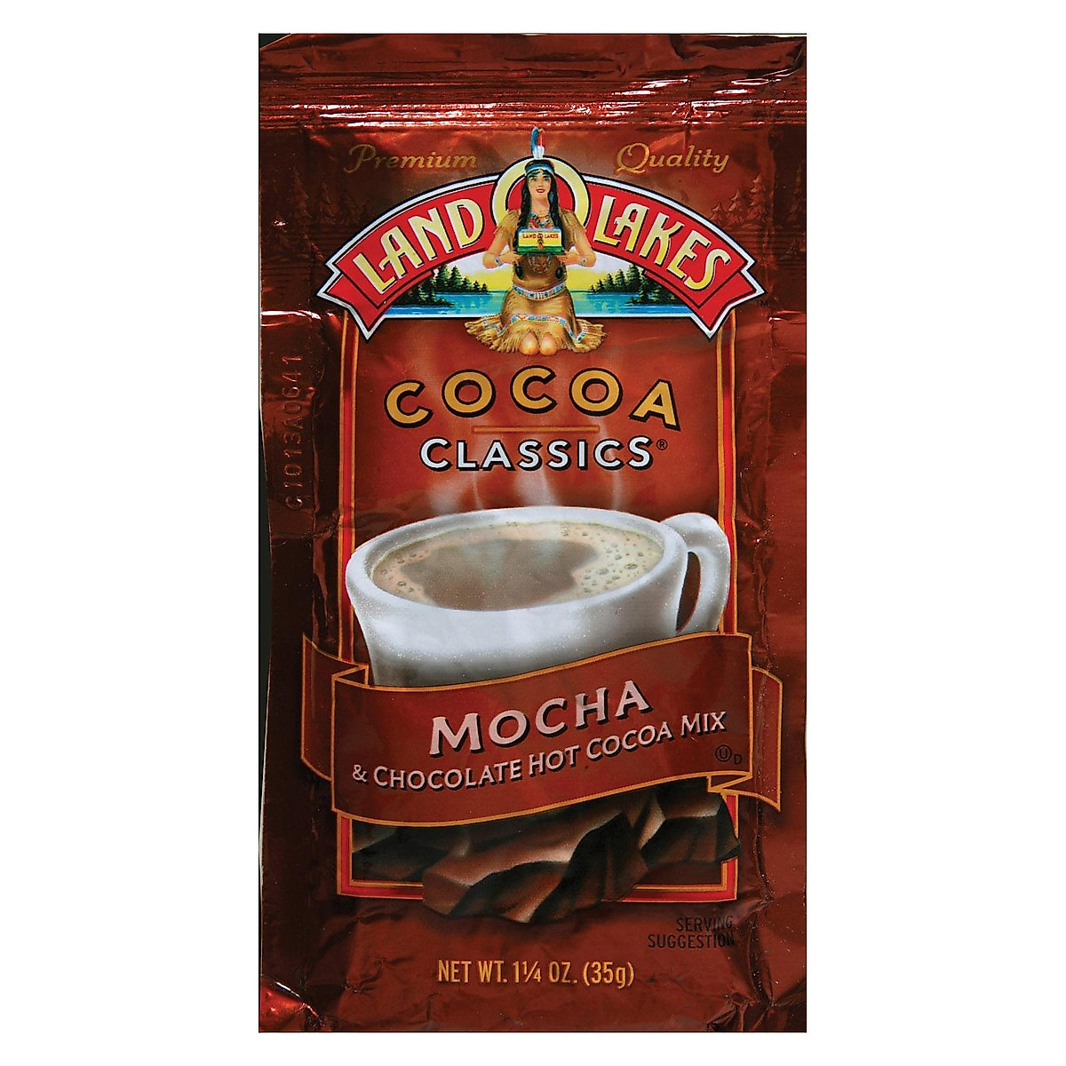 Land O Lakes, Cocoa Mix Classic Chocolate & Moc, 1.25-Ounce (12 Pack)