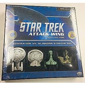WizKids Star Trek: Attack Wing Starter Set - Federation vs. Klingons