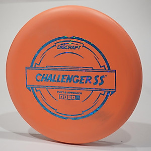 Discraft Challenger SS (Putter Line) Putter & Approach Golf Disc, Pick Weight/Color [Stamp & Exact Color May Vary] Green 173-174 Grams