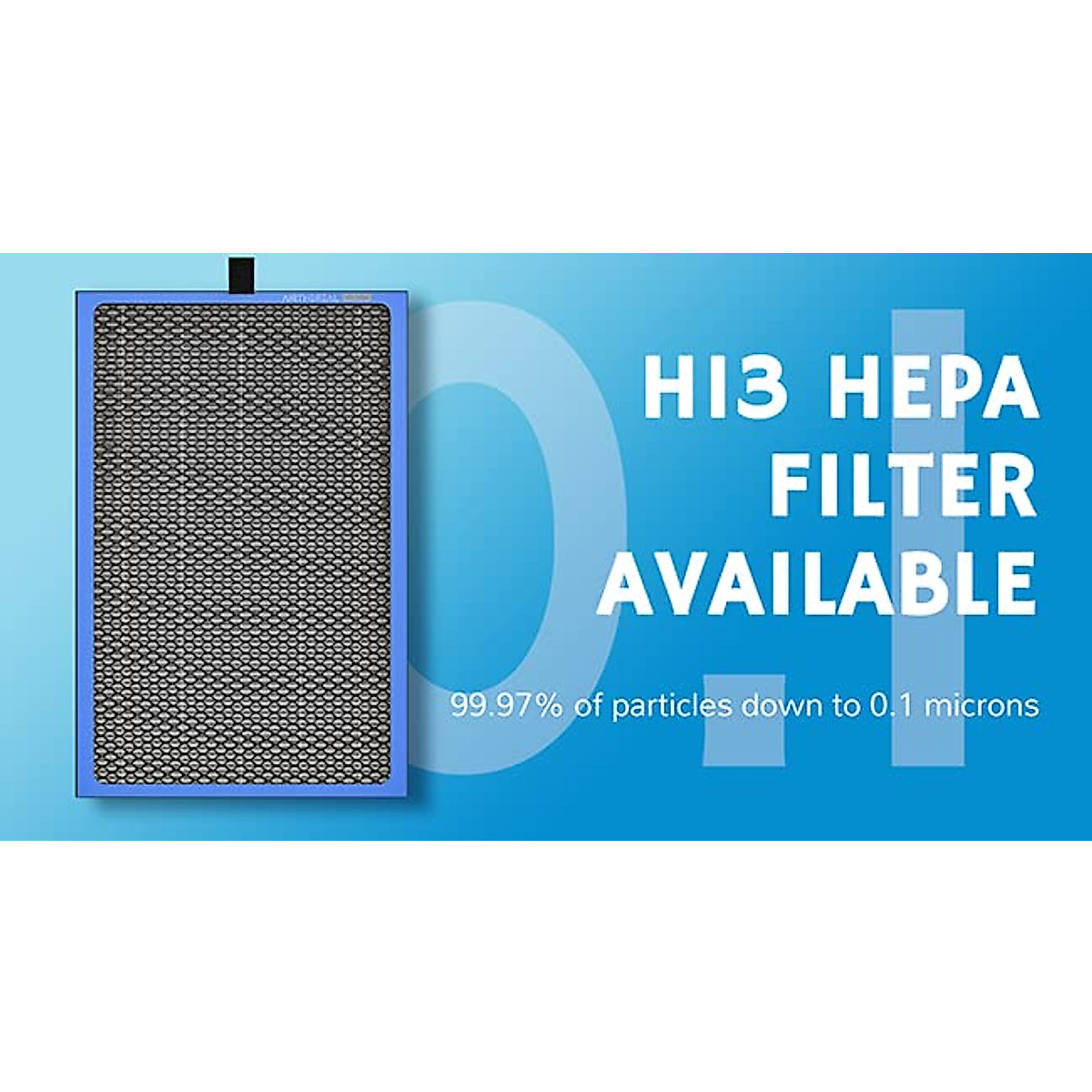 Airthereal H13 HEPA Medical Grade Filter Replacement for Pure Morning APH260 and APH320 Air Purifiers (2-Pack)