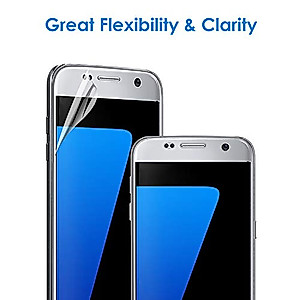 JETech Screen Protector for Samsung Galaxy S7 (NOT for S7 edge), TPU Ultra HD Film, Case Friendly, 2-Pack