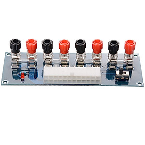 CHENBO 2pcs 24 Pins ATX Power Board Computer PC Power Supply Breakout Module Adapter 12V 5V 3.3V