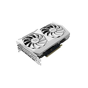 ZOTAC Gaming GeForce RTX™ 3060 AMP White Edition 12GB GDDR6 192-bit 15 Gbps PCIE 4.0 Gaming Graphics Card, IceStorm 2.0 Cooling, Active Fan Control, FREEZE Fan Stop ZT-A30600F-10P