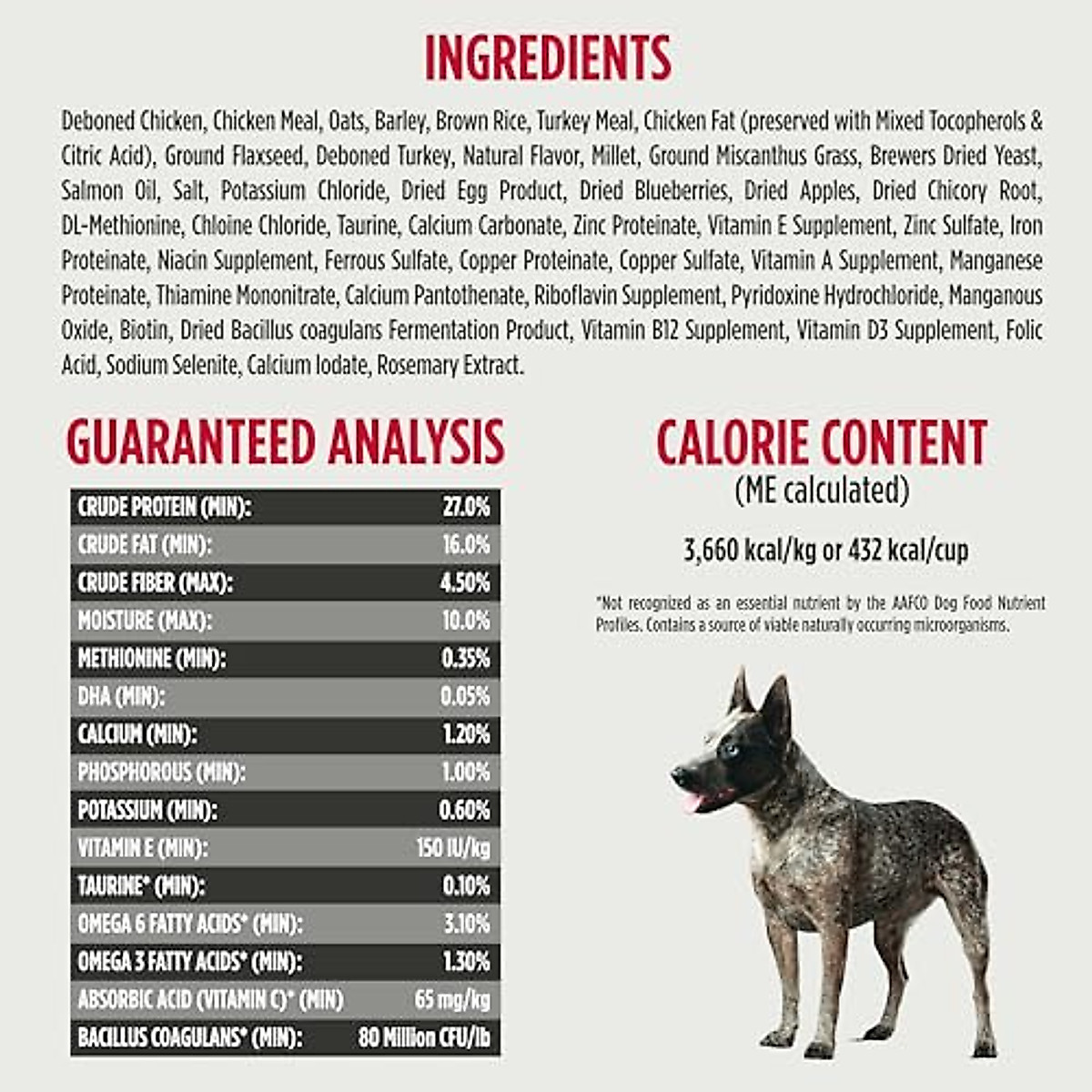 Nulo Frontrunner Small Breed Dry Dog Food, Premium Ancient Grain Small Kibble for Proper Chewing with Taurine for Heart Health and Probiotics for Digestive Support
