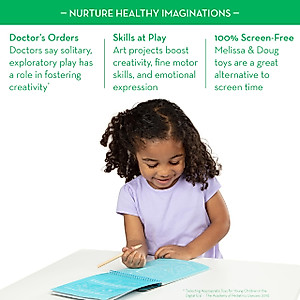 Melissa & Doug Sea Life Color-Reveal Scratch Art Activity Pad