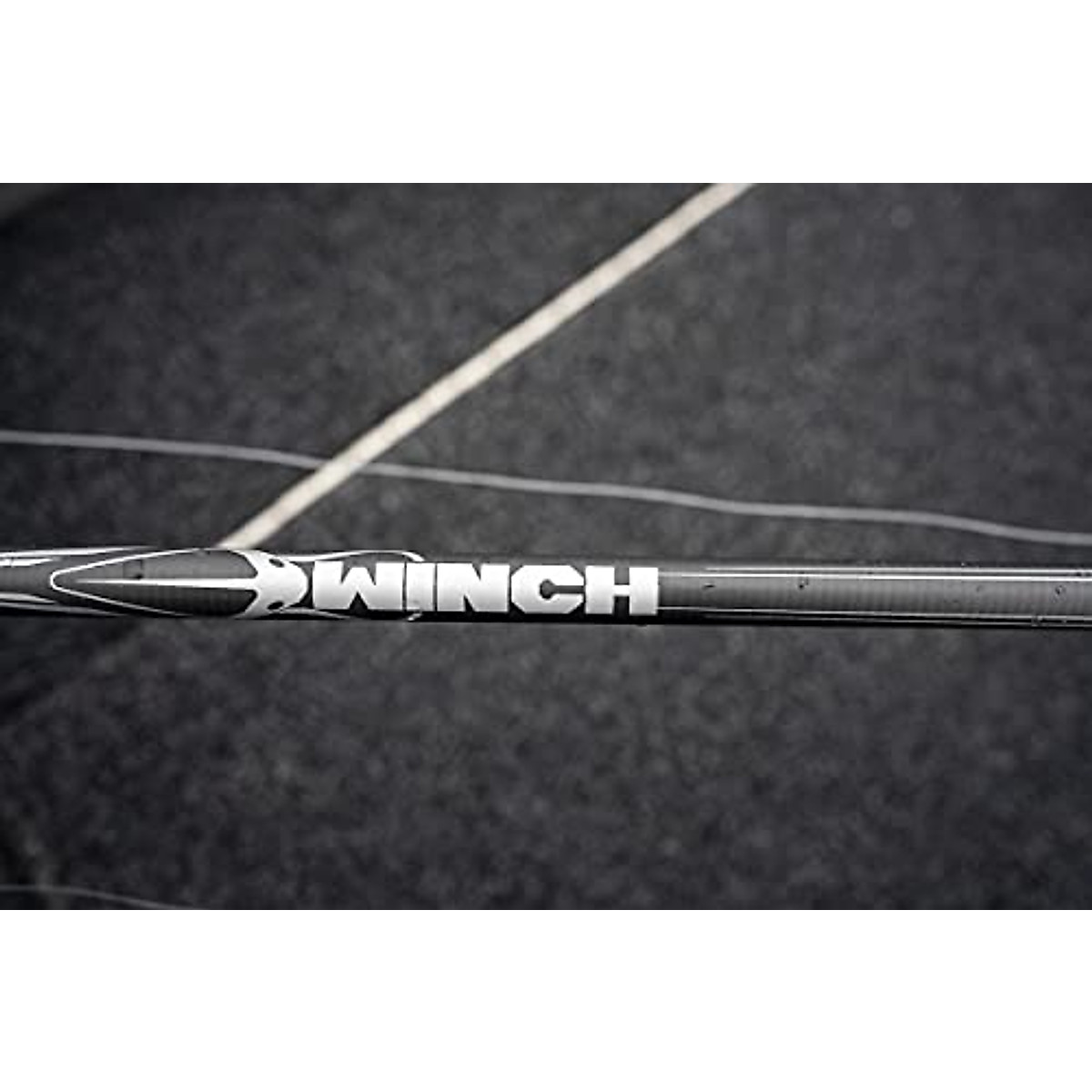 Abu Garcia Winch Casting Fishing Rod, Black, 7'2" - Medium Light - 1pc