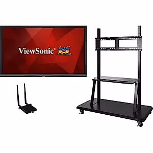 IFP7550-E2-75" ViewBoard 4K Ultra HD Interactive Flat Panel Bundle