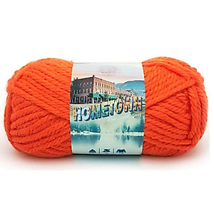 Lion Brand Yarn - Hometown - 6 Skein Assortment with Needle Gauge (Beach Ball)