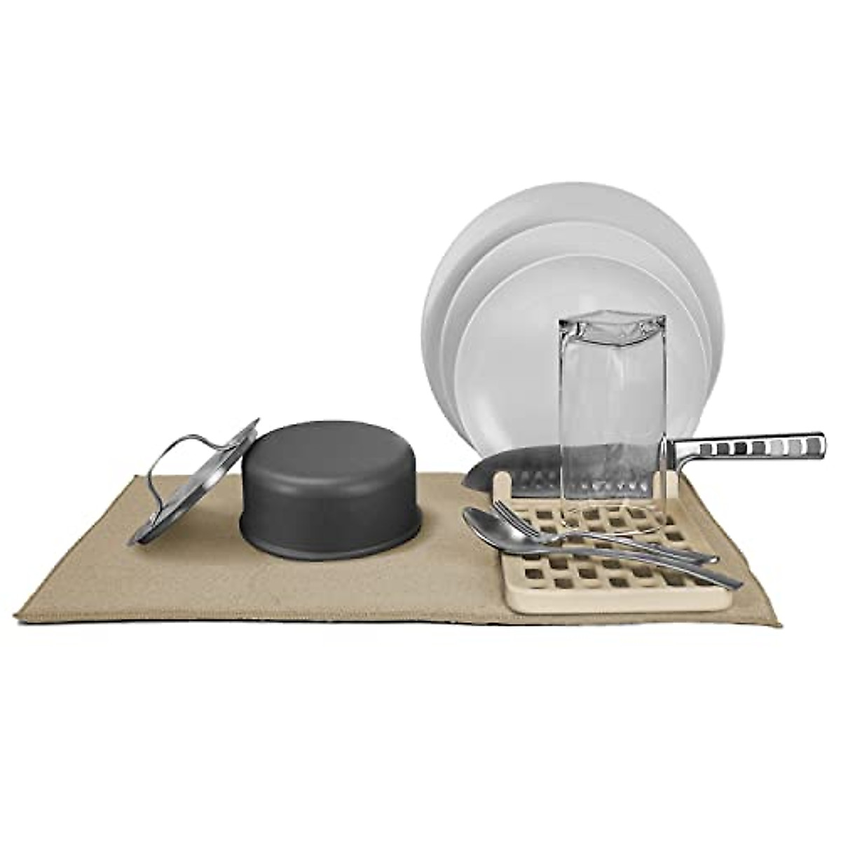 Cuisinart 18US6251BEIGE Dish Drying mat, standard, Beige