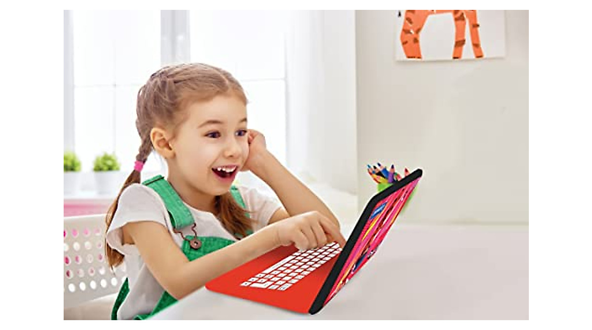 LEXiBOOK Miraculous Educational Bilingual Laptop for Kids