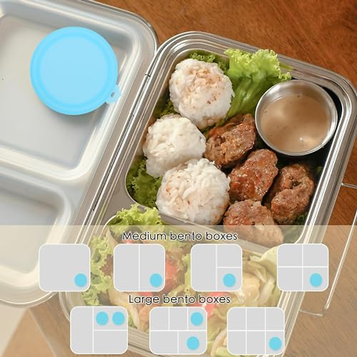 Moretoes 9pcs Salad Dressing Container To Go, Sauce Cups, 1.6oz Mini Condiment Containers with Lids for Bento Boxes and On-the-Go Meals（Rainbow - Colored
