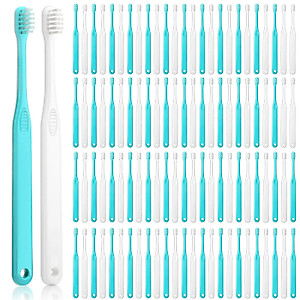 Guiqulai 100 Pcs Pet Toothbrush, Cat Toothbrush Dog Toothbrush Small Breed Dog Toothbrush Cat's Toothbrush for Cats, Puppies, and Small Breed Dogs Like Teacups, Chihuahuas