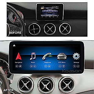 12.3inch Android HD1920 Screen Upgrade Display Monitor Multimedia CarPlay for Mercedes Benz GLA/CLA/A X156/C117/W176 (2016-2018) NTG5