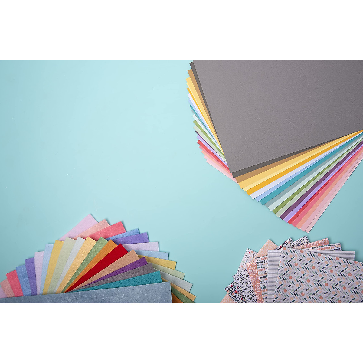Sizzix, 80 Pack, Surfacez-Cardstock, 8 1/4" x 11 3/4", 20 Assorted Colors, 80 Sheets, 663007, 29.7 x 20 x 2.29cm, Bold