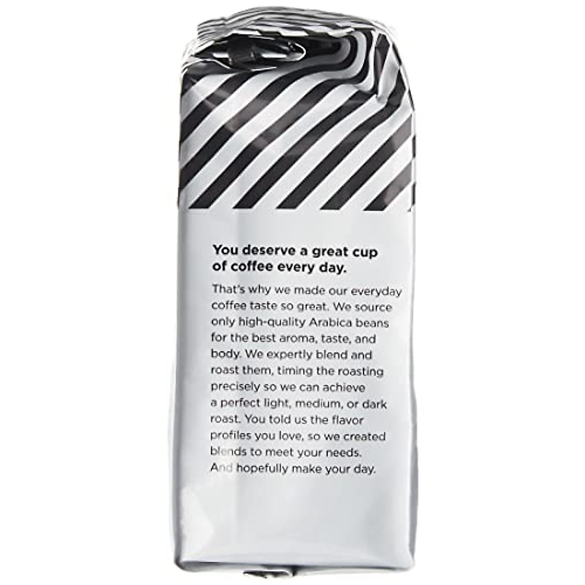 AmazonFresh Go For The Bold Ground Coffee, Dark Roast, 12 Ounce