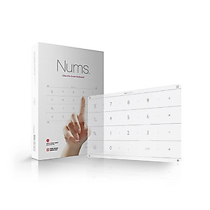 Nums Smart Touchpad Numeric Keypad for Surface Pro 7/8/9/X Surface Laptop All Model, Touchpad Protector, Excellent Touch Experience, Durable Tempered Glass, (Surface Pro 8/9/X)
