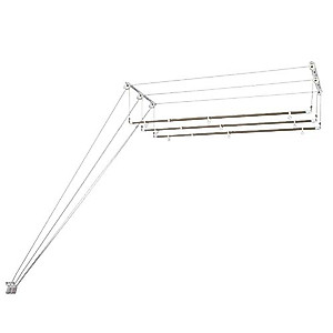 Greenway GCL3LL Laundry Lift 3-Bar Ceiling-Mounted Clothes Dryer