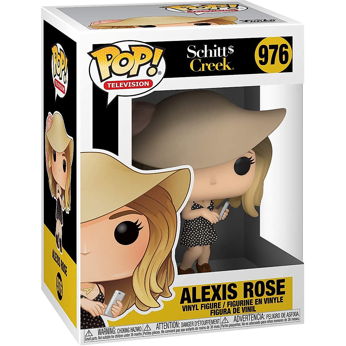 POP Schitt's Creek - Alexis Rose Funko Pop! Vinyl Figure (Bundled with Compatible Pop Box Protector Case), Multicolored, 3.75 inches