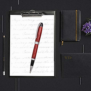 TEPENAR Writing Pen Set with Gift Box - Elegant Nice Black Ink Ballpoint Pen for Journal Signature Executive Business Office