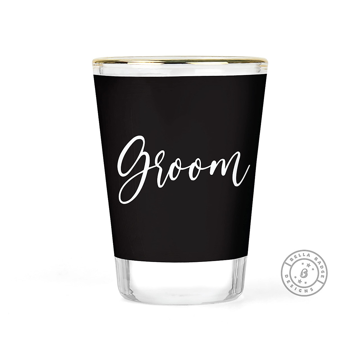 Shot Glasses Bride and Groom - Wedding Shot Glasses - Bride & Groom Gift - Gift for the Couple - Wedding Gift Glass Set