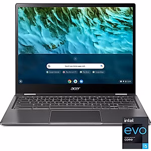 acer Spin 713-13.5" Chromebook Core i5 2.4GHz 8GB RAM 256GB SSD ChromeOS (Renewed)