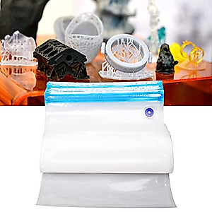 3D Printer Filament Storage Bags, 3D Printer Filament Vacuum Sealed Bags Robust Portable Keep Dry 20Pcs Flexible Wide Compatible for 0.5kg 0.75kg 1kg 2kg Reel