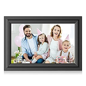 SAMMIX Digital Picture Frame 10.1 Inch WiFi Digital Photo Frame, IPS HD Touch Screen Smart Cloud Photo Frame with 16GB Storage, Slideshow, Auto-Rotate, Easy Setup to Share Photos and Video via APP