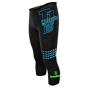 De Soto T1 Speed Tube Pant Triathlon - ST3 (Black, Size 6)