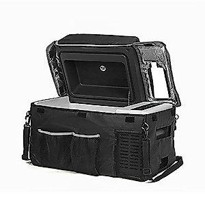 F40C4TMP Insulated Protective Cover Transit Bag for 24 Quart Portable Refrigerator Fridge