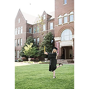 PILIN 6 Packs Gold Confetti Cannon Party Poppers, Ideal for Weddings, Thanksgiving, Christmas, Party Supplies, Birthday Party, Graduation Party