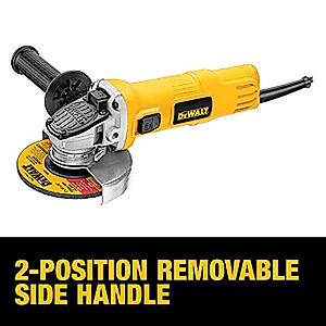 DEWALT Angle Grinder, One-Touch Guard, 4-1/2 -Inch (DWE4011)