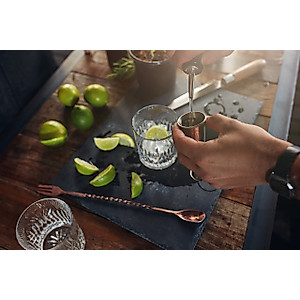 HIC Kitchen Japanese-Style Double Cocktail Jigger, 18/8 Stainless Steel, 4.75-Inches, 0.5-Ounce to 2-Ounce…