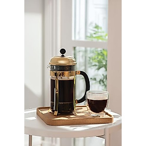 Bodum Chambord Coffee Maker, 34 Oz, Gold