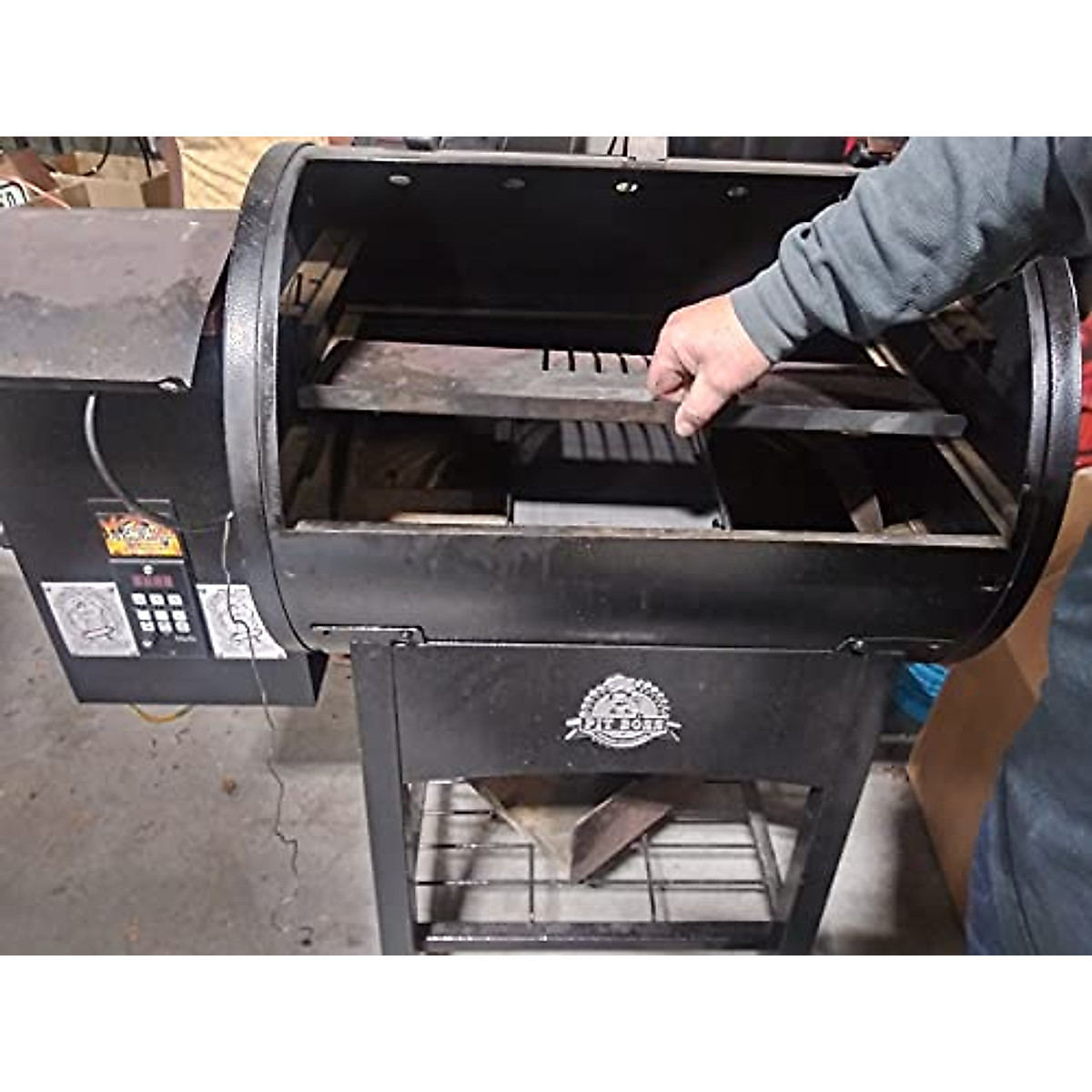 Pellet Grill Heat Diffuser OEM-Extra HEAVY10-ga - fits Traeger, Z Grill, Camp Chef & Others