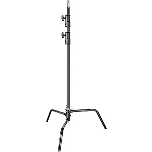Neewer Photo Studio Heavy Duty 10 feet/3 meters Adjustable C-Stand, 3.5 feet/1 meter Holding Arm, 2 Pieces Grip Head for Video Reflector, Monolight and Other Photographic Equipment (Black)