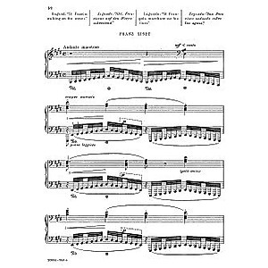 Master School of Piano Playing and Virtuosity, Book 6, School of Dynamics, Agogics, Pedal, and Memory by Alberto Jonas. [Nicely Re-Imaged student Loose Leaf Facsimile]