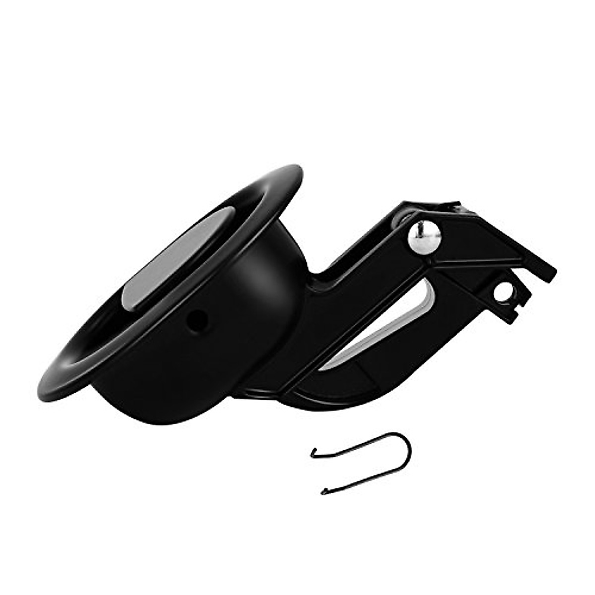 Enoosee Recliner Sofa/Chair Release Oval All-Metal Pull Recliner Handle 3" by 3.5", Fits Ashley, Lazy Boy and Other Manufacturer Brands Chair Release Handle Black