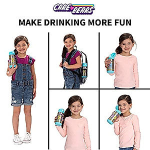 Franco Kids Double Wall Insulated Stainless Steel Water Bottle, 12-Ounce, Care Bears