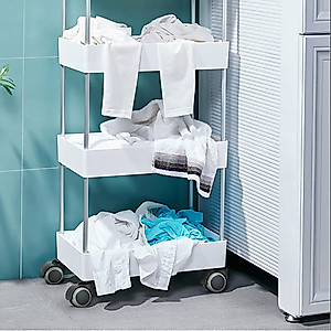 TBACW 2" Universal Office Chair Wheels Heavy Duty Replacement, No Noise Rubber Chair Casters Wheels, Standard Size 11mm Set of 5