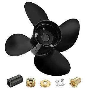 YOUNG PROPS 48-8M0084495 14 x 19 (Hub Kits Included) Upgrade Aluminum Boat Propeller for Mercury Engines 135-300HP 2 & 4-Stroke Outboards, Mercruiser Alpha &Bravo ONE,4 Blades 15Spline Tooth RH