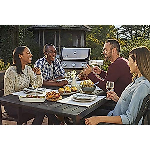 Weber Spirit S-315 Liquid Propane Gas Grill, Stainless Steel