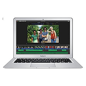 2017 Apple MacBook Air with 1.8GHz Core i5 (8GB RAM, 256GB SSD, 13in, MQD42LL/A)- Silver (Renewed)