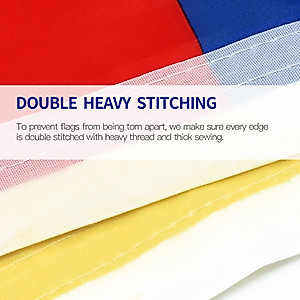 Anley Fly Breeze 3x5 Feet Sunset Lesbian Pride Flag - Vivid Color and Fade proof - Canvas Header and Double Stitched - Sunset Pride with Brass Grommets 3 X 5 Ft