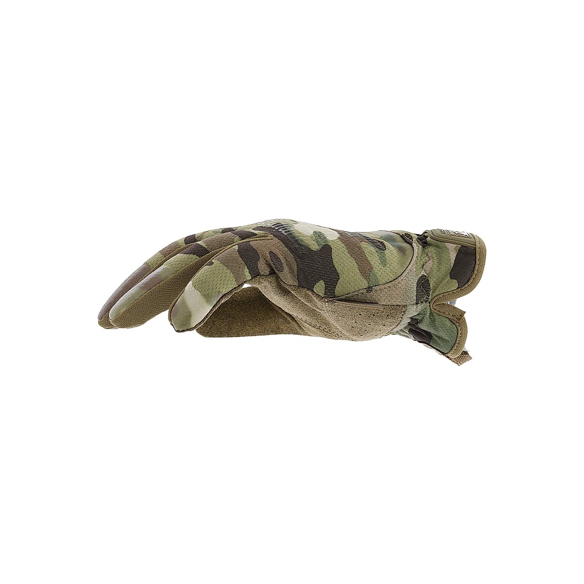 Mechanix Wear: FastFit Tactical Gloves with Elastic Cuff for Secure Fit, Work Gloves with Flexible Grip for Multi-Purpose Use, Durable Touchscreen Capable Safety Gloves for Men (MultiCam, Small)