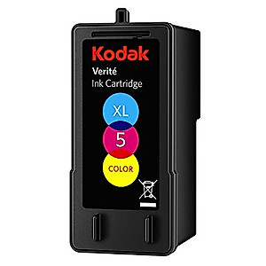 Kodak Verite 5 Replacement Inks (ALT1CA) XL Color Ink Jet Cartridge compatible with Kodak Verite Printers V50, V55, V55W Eco, V55 Plus, V60 Eco, V640 Eco, V64 Series, V65 Eco, V65 Plus